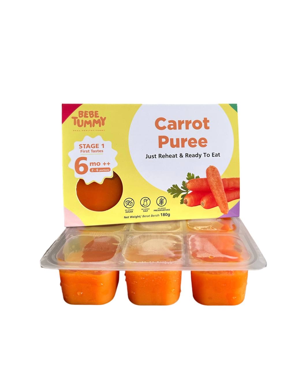 Carrot Puree - Bebetummy