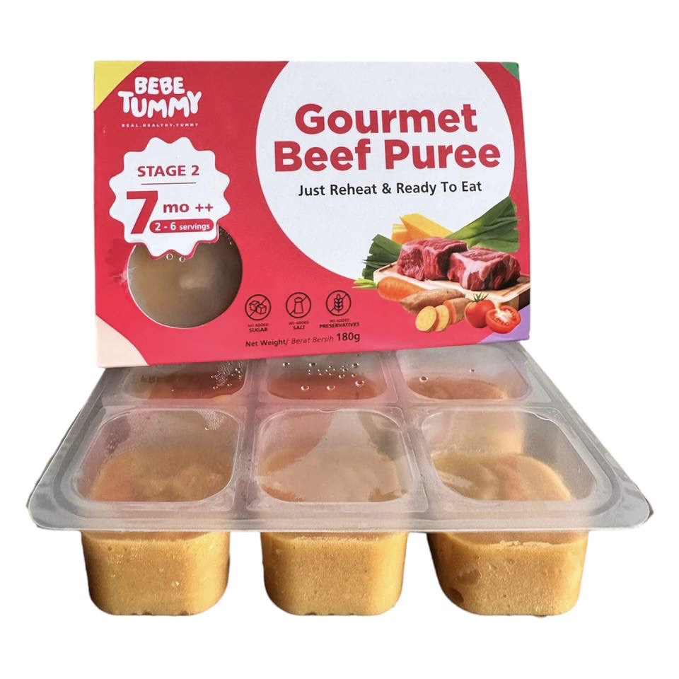 Gourmet Beef Puree - Bebetummy